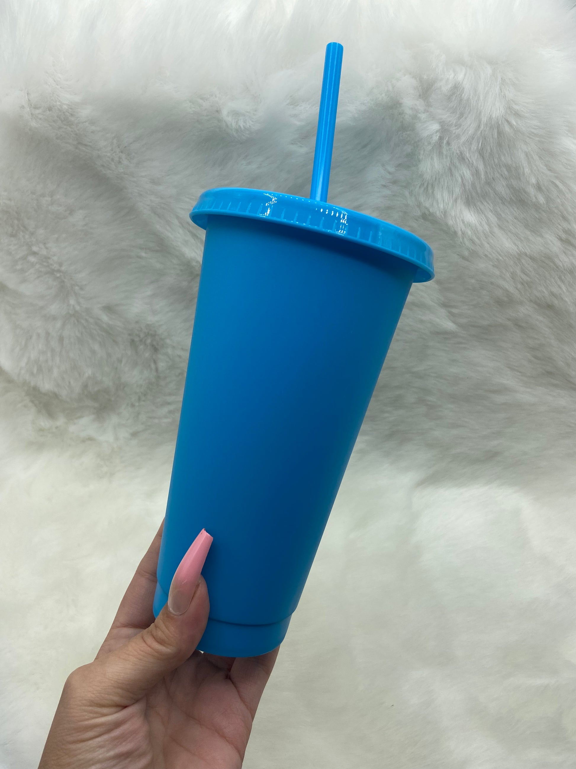 24oz Cold Cup Blue – Best Blanks Wholesale LTD