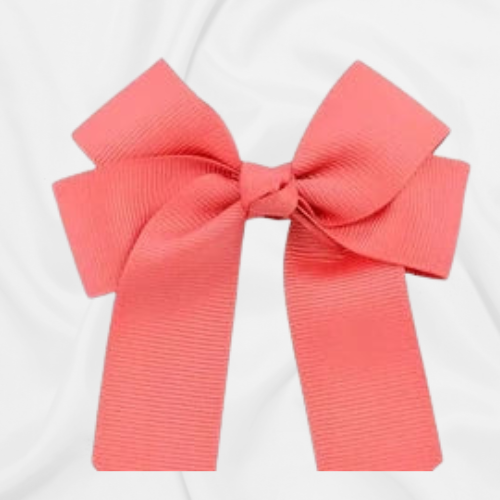 Hair Bow 4" Coral – Best Blanks Wholesale LTD
